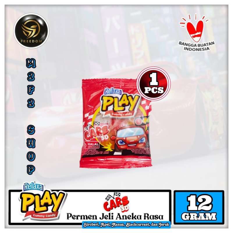 Promo Relaxa Play Gummy Candy | Permen Jelly Sachet - 12 Gr (kemasan ...