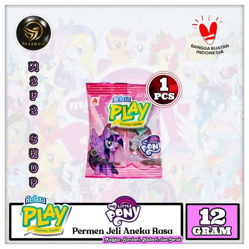 Promo Relaxa PLAY Gummy Candy | Permen Jelly Sachet - 12 gr (Kemasan ...