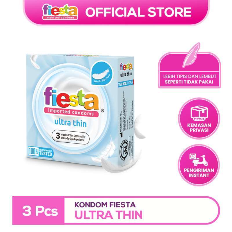 Promo Fiesta Ultra Thin Kondom 3 Pcs Diskon 30% Di Seller Fiesta Sutra ...