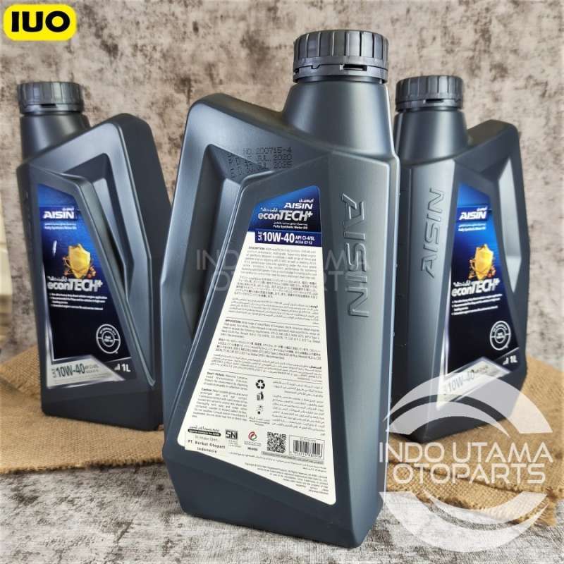 Jual Oli Aisin 10w 40 Api Ci-4/ Sl Fully Synthetic Isi 1 Ltr Asli Di ...