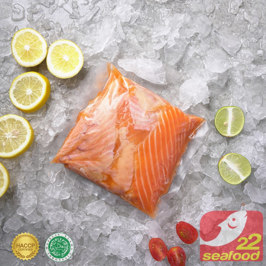 Jual Iga Salmon 500gr Frozen - 22 Seafood Halal di Seller 22 Seafood ...