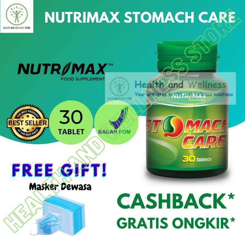Jual Nutrimax Stomach Care 30 Tablet Maag Asam Lambung Vitamin Obat Di ...