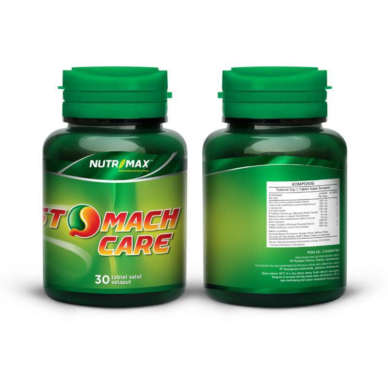 Jual Nutrimax Stomach Care 30 Tablet Maag Asam Lambung Vitamin Obat Di ...