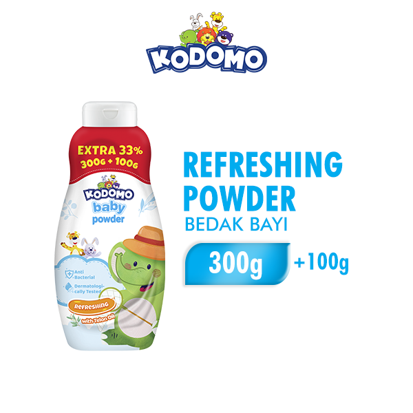 Promo Kodomo Refreshing Baby Powder 300 gr Diskon 32% di Seller ...
