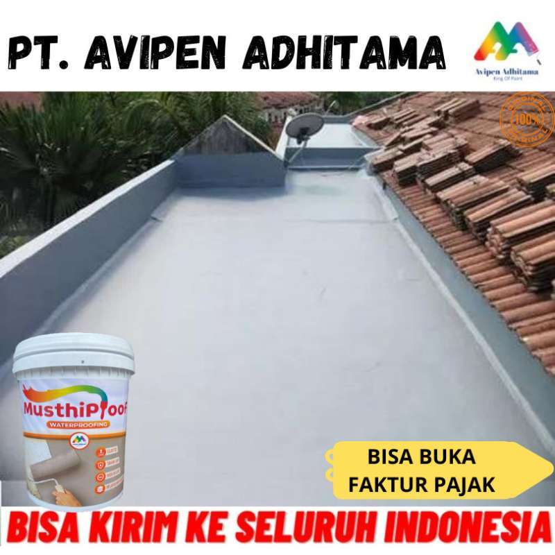 Jual Musthi Paint Cat Tembok Waterproff Anti Bocor 20kg Full Interior ...