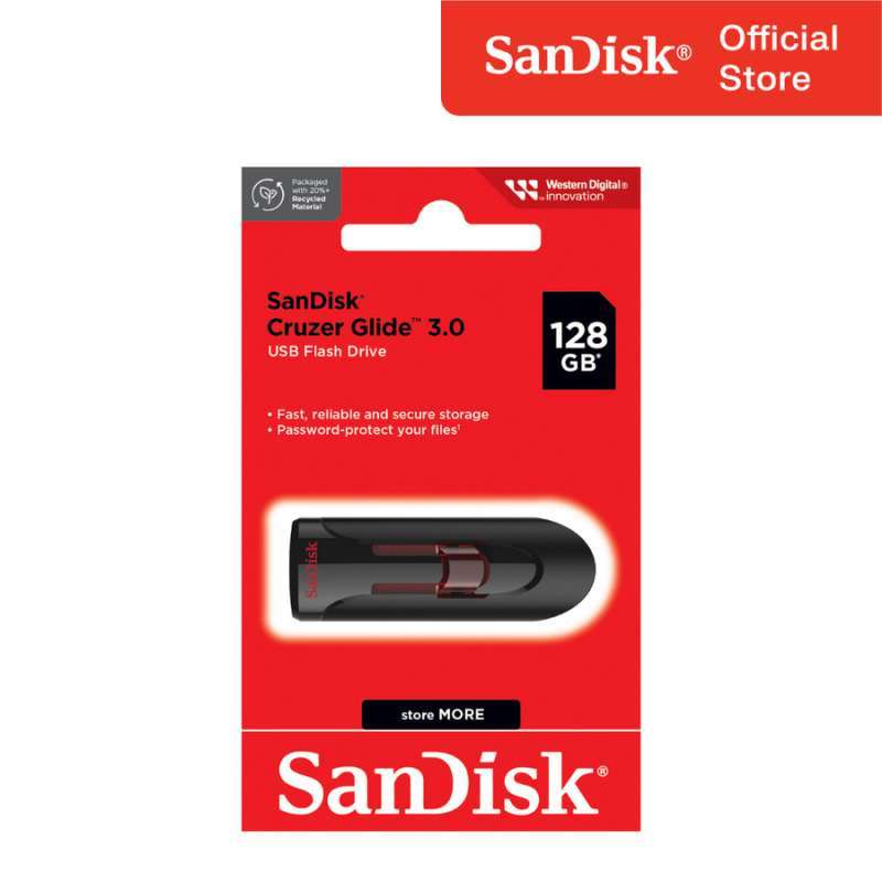 Promo Sandisk Cruzer Glide 3.0 USB Flash Drive Cz600 128gb Diskon 8% Di ...