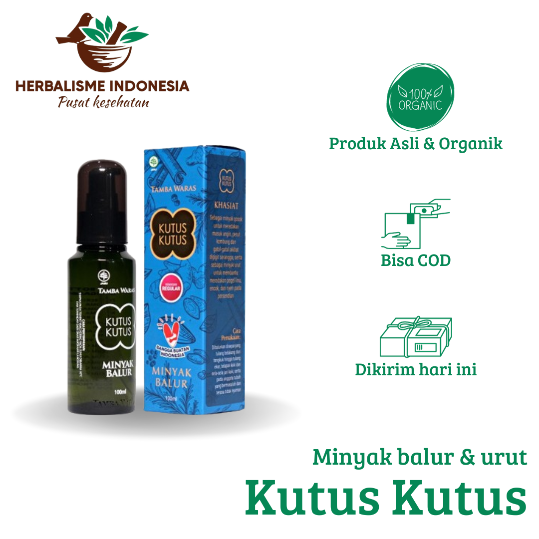 Promo Minyak Kutus Kutus Original Tamba Waras Minyak Pijat Balur