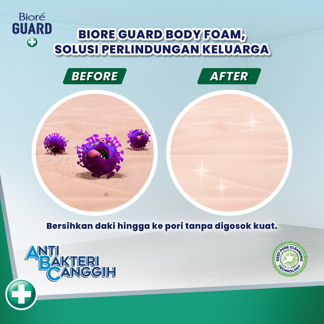 Jual Biore Guard Hygienic Antibacterial Plus With Eucalyptus Sabun ...