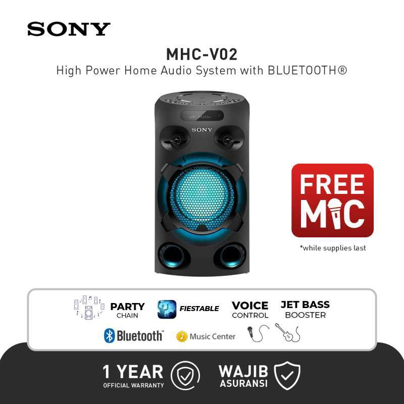 Jual Sony Karaoke Bluetooth Speaker Hifi High Power Audio System Mhc ...