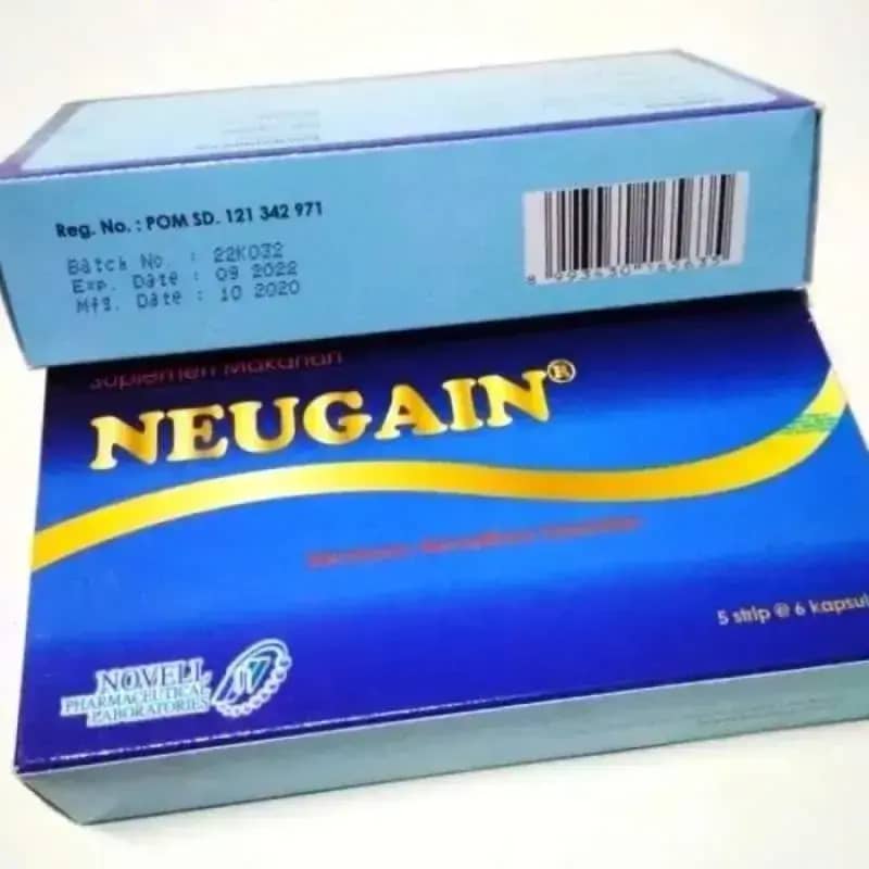 Jual Neugain Suplemen Kesehatan Untuk Meningkatkan Daya Ingat 1 Box Isi ...