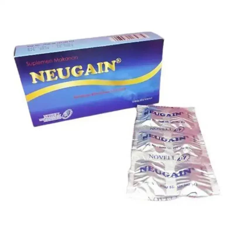 Jual Neugain Suplemen Kesehatan Untuk Meningkatkan Daya Ingat 1 Box Isi ...