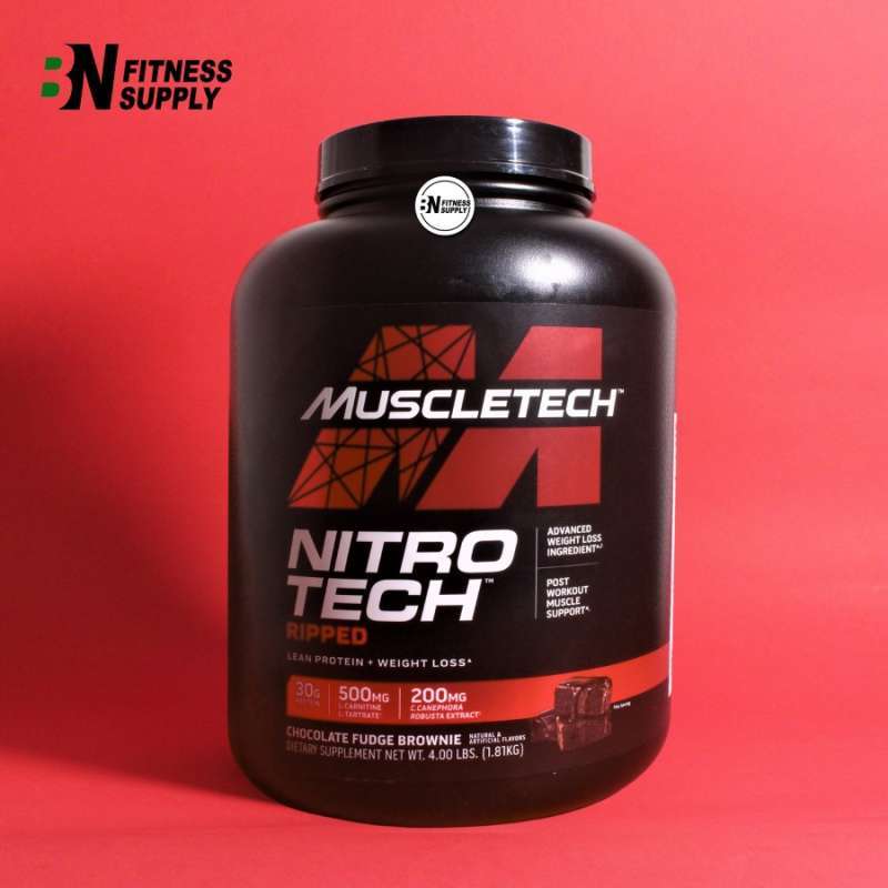 Jual Muscletech Nitrotech Ripped Protein Powder - - 4 Lbs, Vanilla Di ...