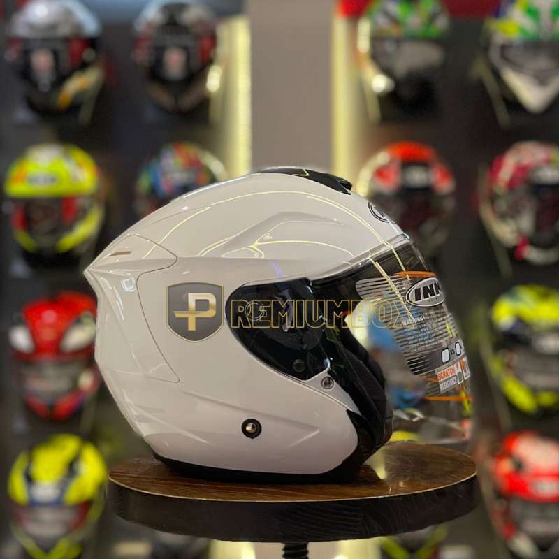 Promo Ink Dynamic Solid Helm Half Face Diskon 2% Di Seller Premium Box ...