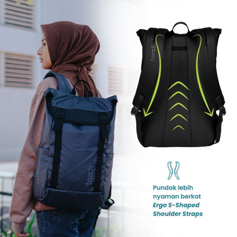 Promo Torch Tas Ransel Punggung Pria Wanita - Backpack Rain Cover Ider Diskon 21% Di Seller ...