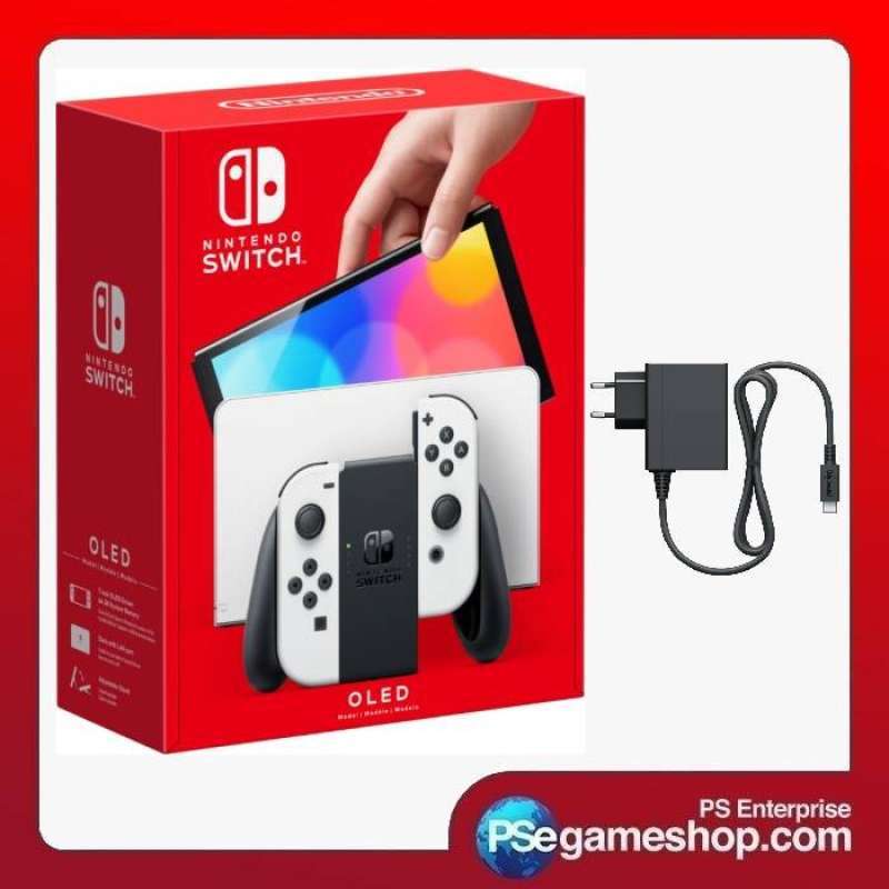 Jual Nintendo Switch (oled Model) - White - Reg Sg /7 H Di Seller ...