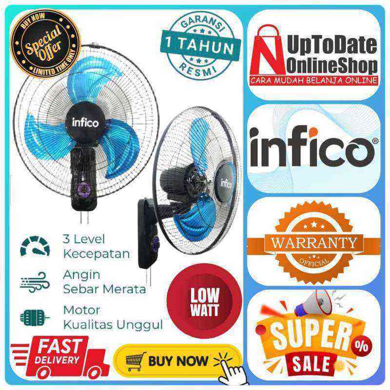 Kipas Angin Dinding Infico Garansi Resmi Indonesia 🔥 Harga September 2025