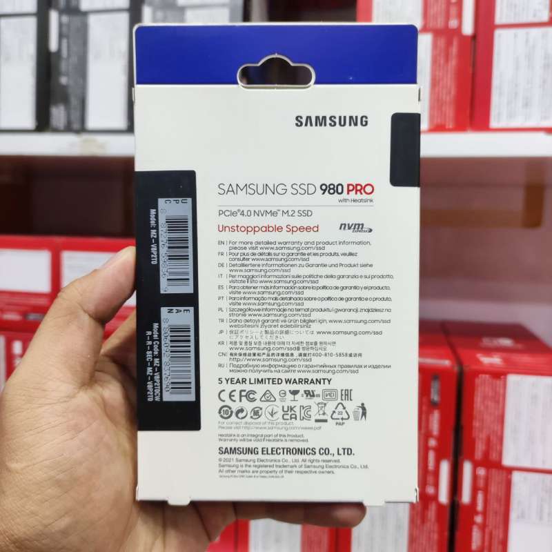 Promo Samsung Ssd 980 Pro Nvme M.2 2tb Pcie 4.0 Gen 4 Ps5 Diskon 3% Di ...