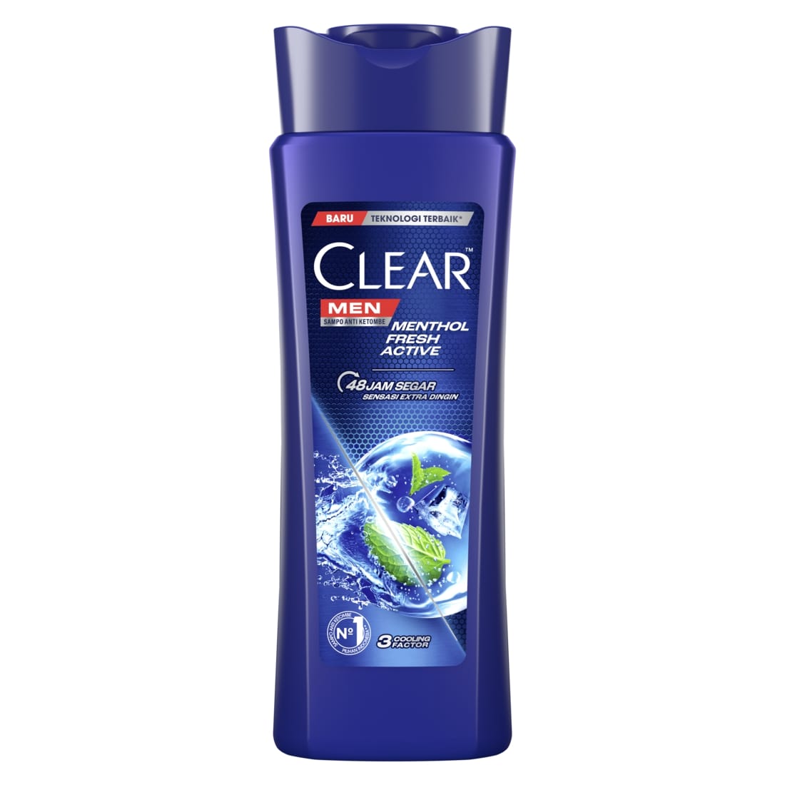 Promo Clear Men Shampoo Anti Ketombe Menthol Fresh Active Dengan 3 ...