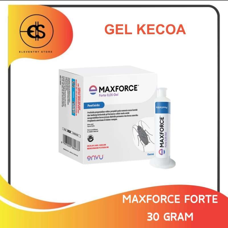 Jual Maxforce Forte 30 Gram Racun Kecoa Umpan Kecoa Gel Pembasmi Kecoa ...