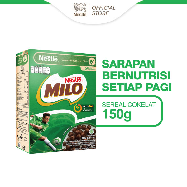 Promo Milo Cereal [150 G] Diskon 10% Di Seller Nestle Snack - Gudang ...