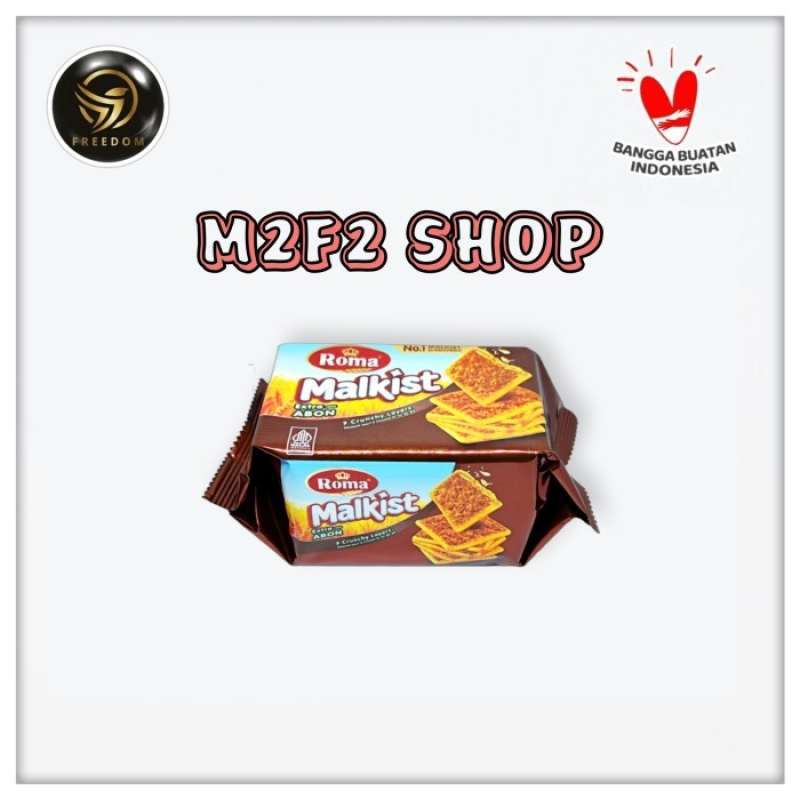 Promo Roma Biskuit Malkist Extra Rasa Abon Gurih - 105 Gr (kemasan ...