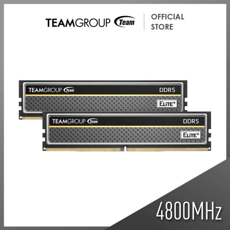 Jual Teamgroup Memory Elite+ Ddr5 2x16gb 4800mhz (black) Di Seller ...
