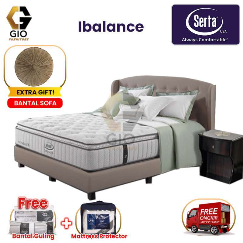 Jual Serta Springbed Ibalance (full Set) - 200 X 200 Di Seller ...