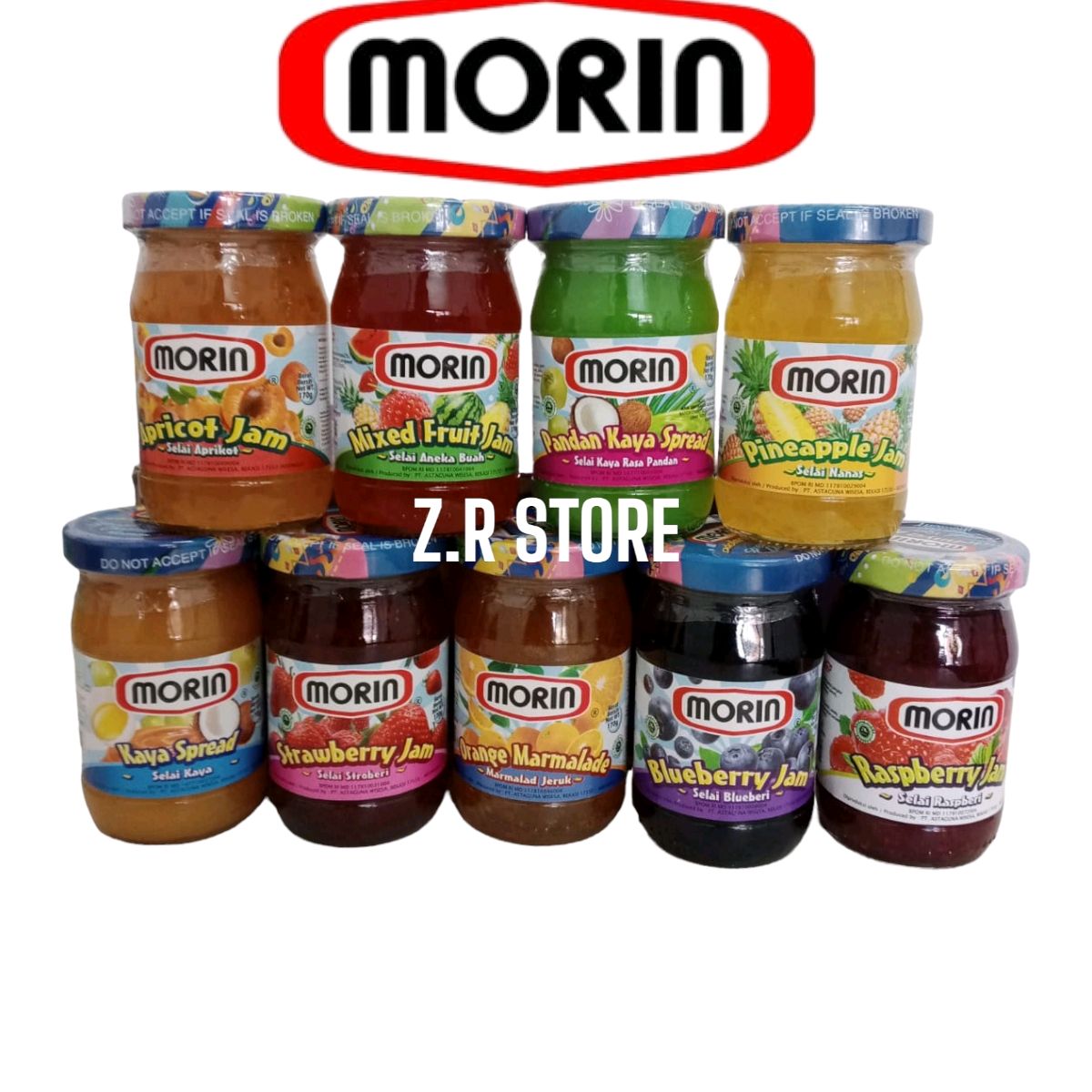 Jual Morin Selai Jar 170 gr - Pineapple di Seller Z.R STORE ...