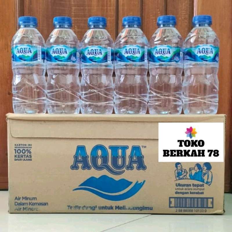 Promo Air Mineral Aqua [ Botol/330 Ml/24 Pcs ] Diskon 6% Di Seller Toko Berkah 78 - Tugu, Kota ...