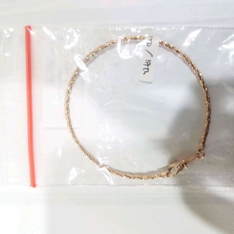 Jual Perhiasan Ubs Gelang Wanita Model Korea Pro Italy Rosegold Elegant ...