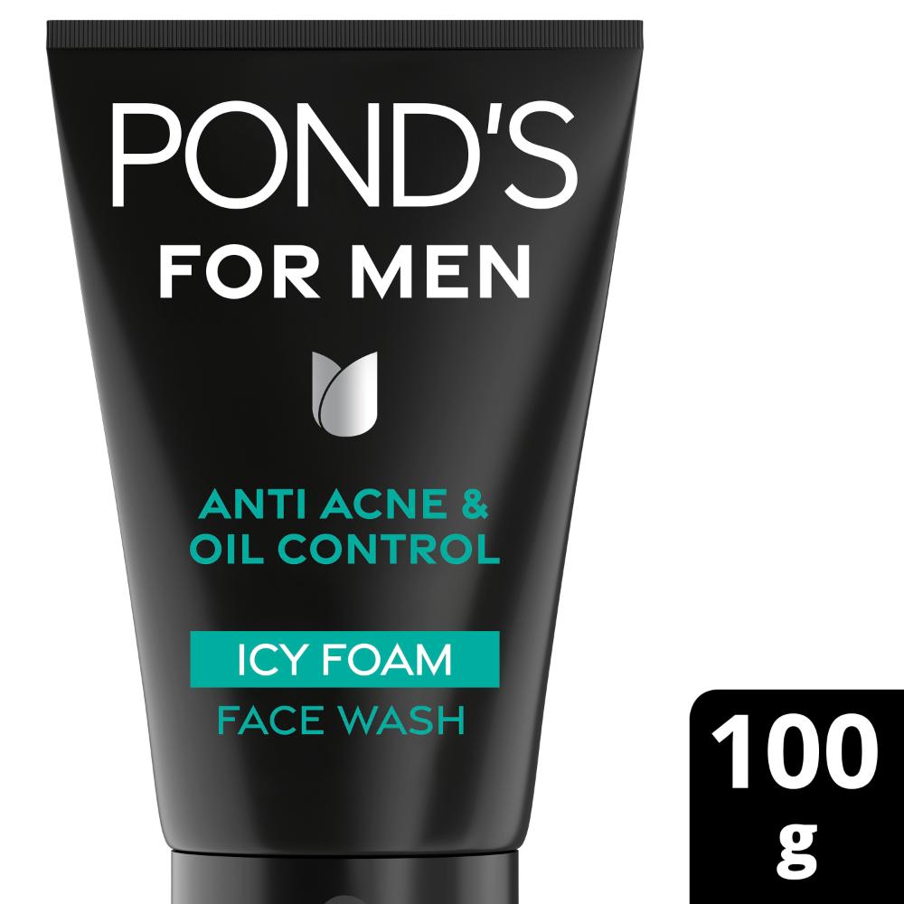 Promo Pond’s Skin Institute For Men Anti Acne & Oil Control Icy Foam ...