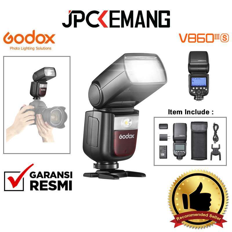 Promo Jpc Kemang Godox V860iii Sony Ttl Li-ion Flash Kit V860 Mark Iii ...