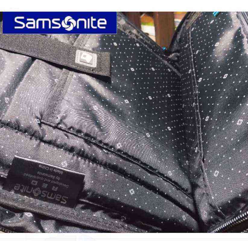Promo Backpack Samsonite Wharton Travel Laptop Bag For Man Woman Diskon ...