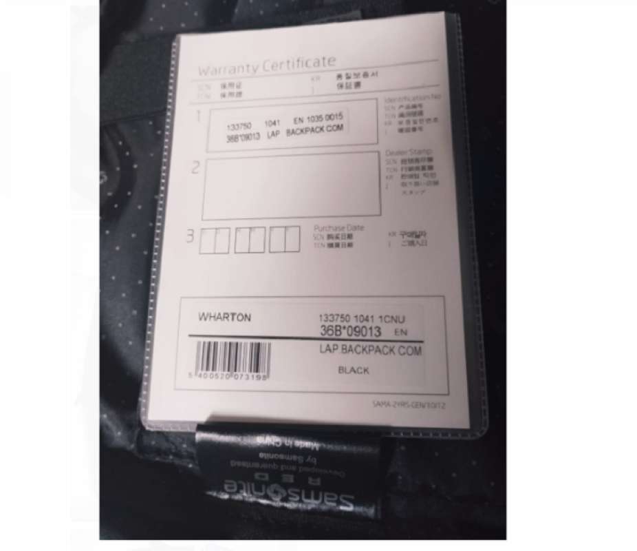 Promo Backpack Samsonite Wharton Travel Laptop Bag For Man Woman Diskon ...