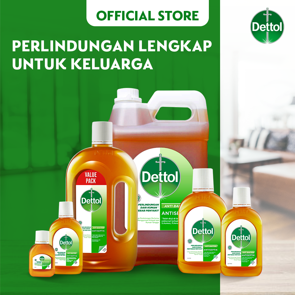 Promo Dettol Cairan Antiseptik Anti Kuman Dan Bakteri [95 Ml] Diskon 27 ...