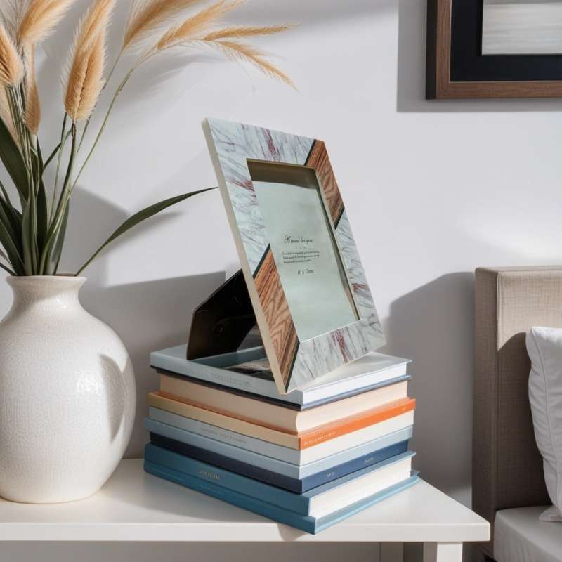 Jual Photo Frame Resin Nordic Art Style Bingkai Foto 4r Tinggi 19cm ...