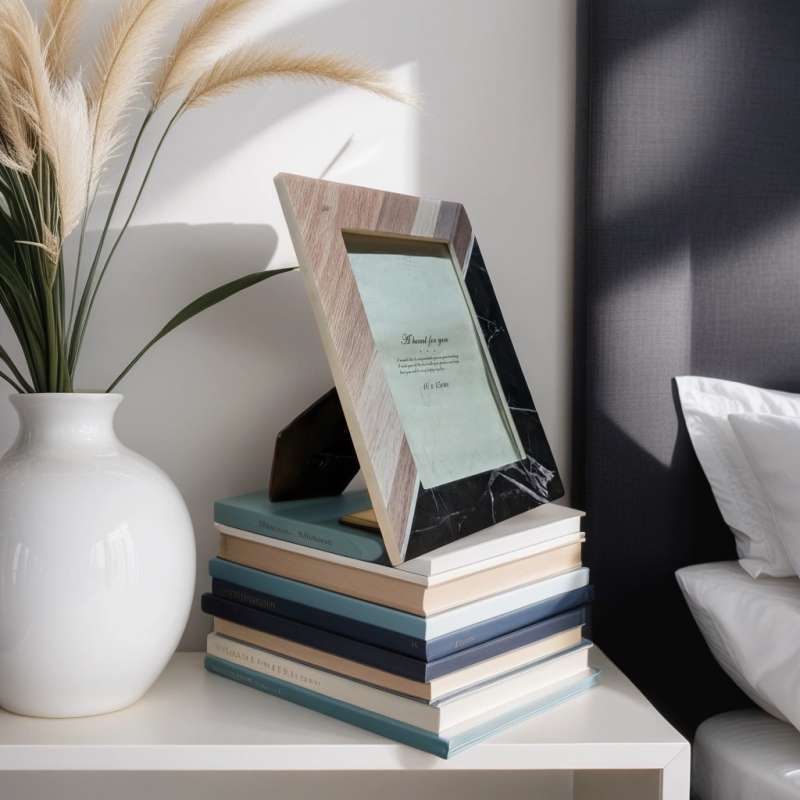 Jual Photo Frame Resin Nordic Art Style Bingkai Foto 4r Tinggi 19cm ...