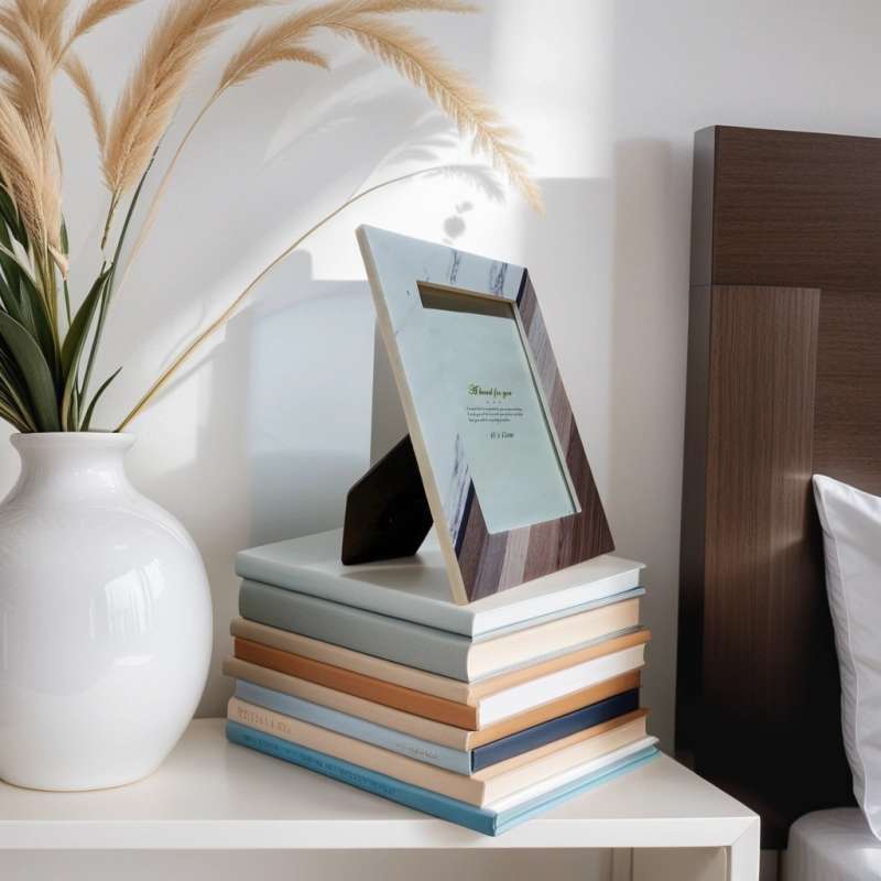 Jual Photo Frame Resin Nordic Art Style Bingkai Foto 4r Tinggi 19cm ...