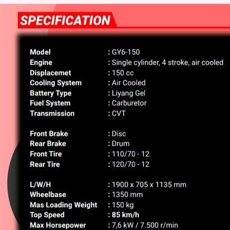 Jual WMoto Greta Sepeda Motor [VIN 2023/ OTR Jadetabek] - Merah | Hitam ...