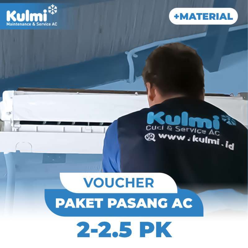 Promo Kulmi - Paket Pasang Ac 2 - 2,5 Pk + Material Diskon 11% Di ...