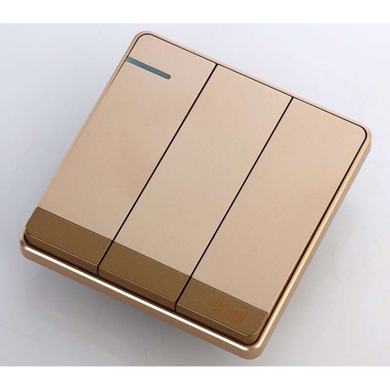 Jual Electrical Switch Minimalis Saklar Lampu Rose Gold Home Interior ...