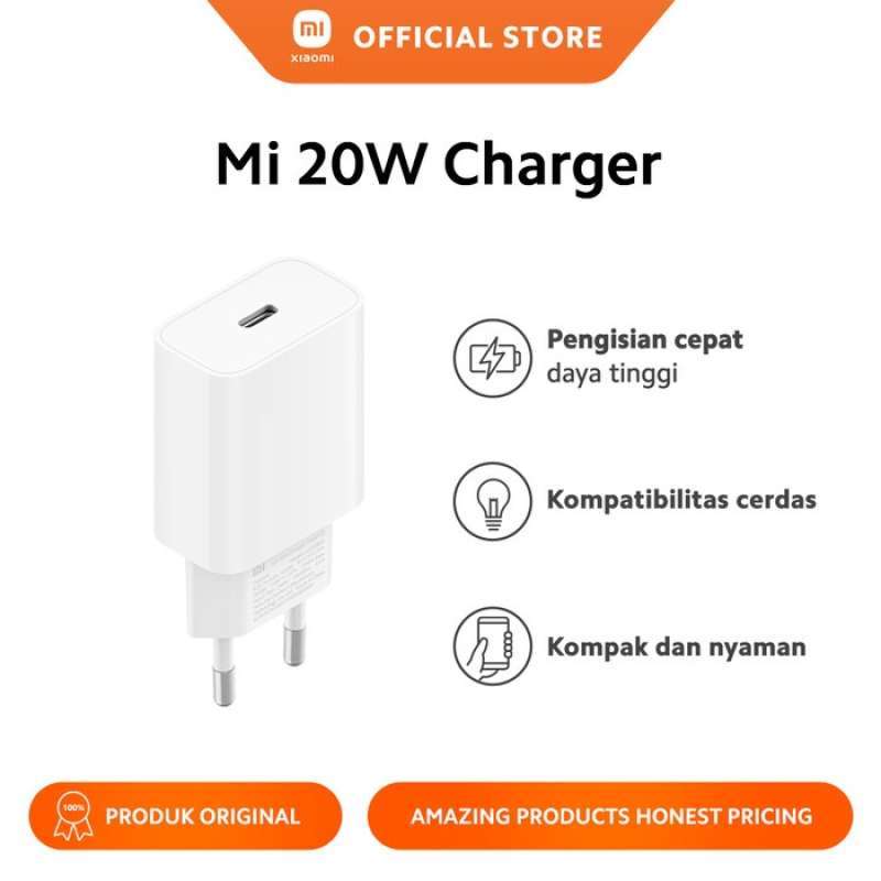 Jual Xiaomi Mi Charger 20w (type C) [official Store] Di Seller Xiaomi ...