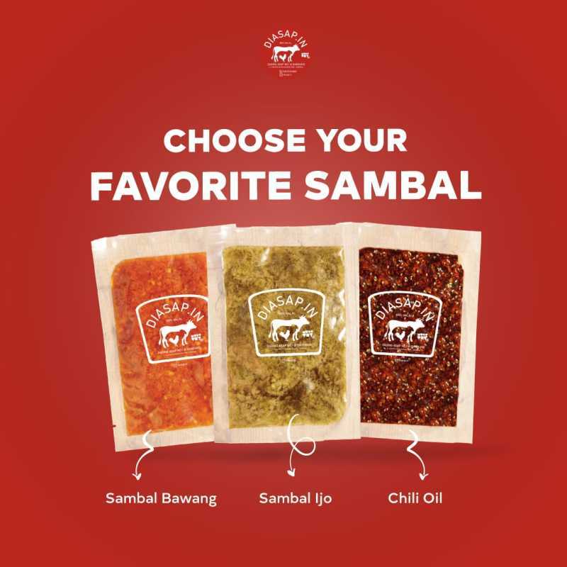 Promo Sei Sapi Frozen 200gr Diasapin Daging Sapi Asap + 1 Sambal Sachet ...