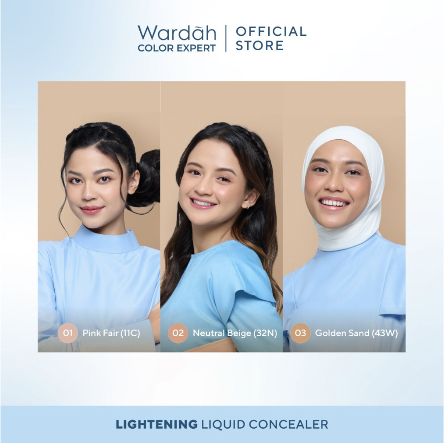 Promo Wardah Lightening Liquid Concealer - Mencerahkan Dan Menyamarkan ...