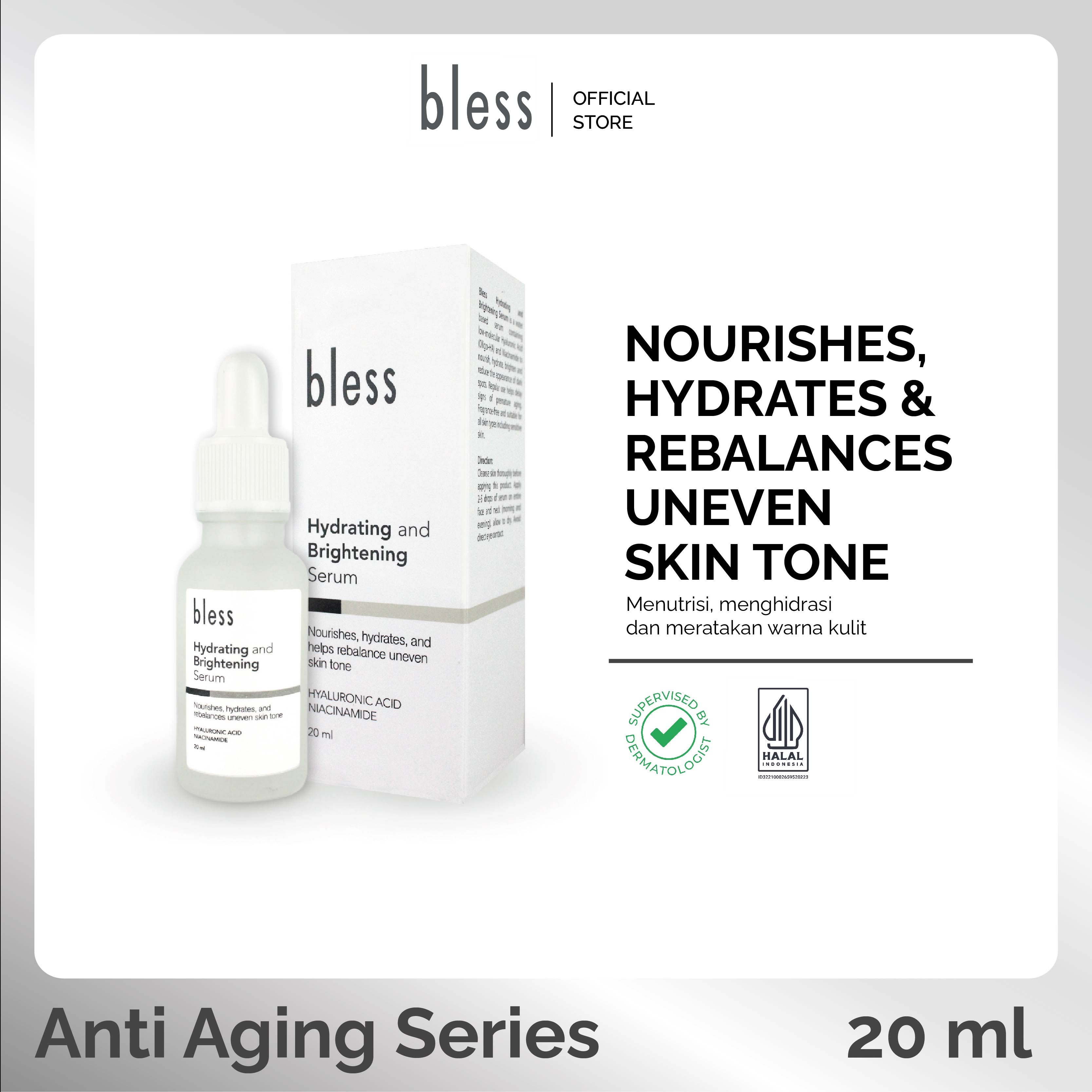 Promo Bless Hydrating & Brightening Serum 20ml | Serum Untuk ...