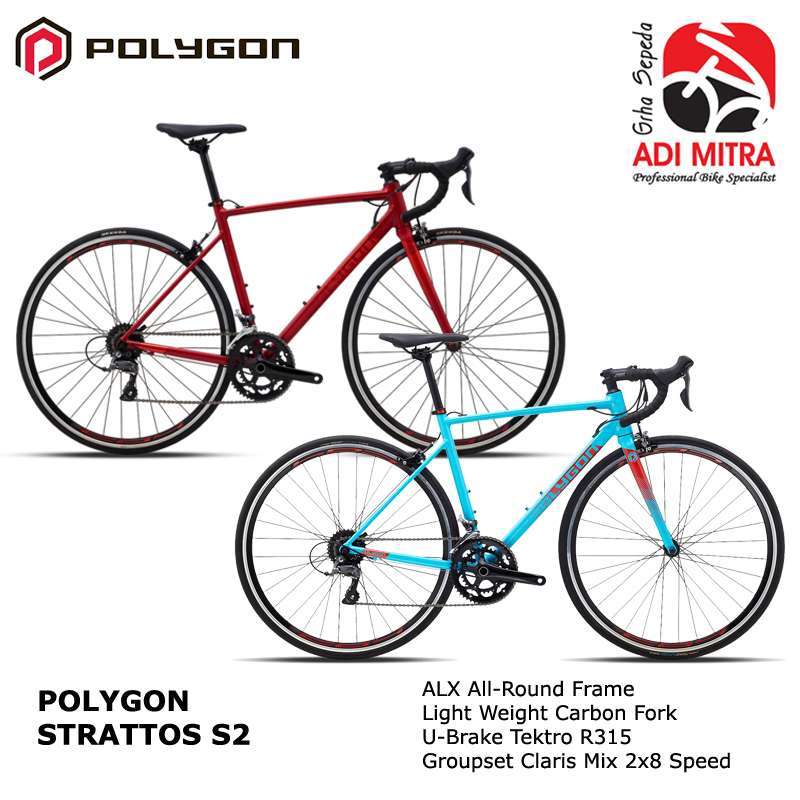 Jual Polygon Strattos S2 [700c] Road Bike Sepeda Balap Di Seller ...