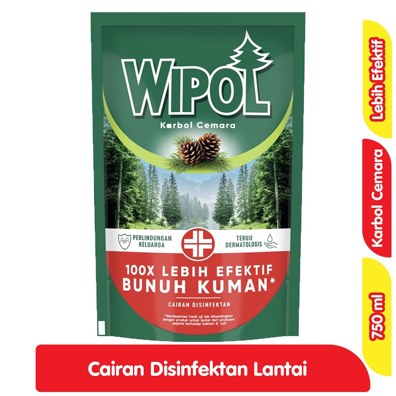 Jual Wipol Pembersih Lantai Karbol Cemara 750 Ml Di Seller Alfamart ...