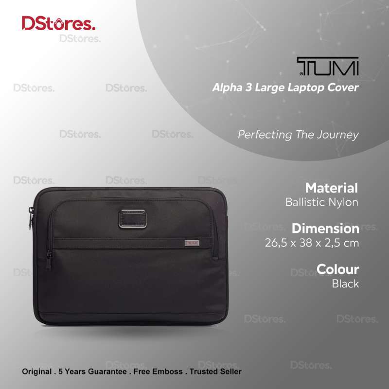 Promo TUMI Alpha 3 Large Laptop Cover Tas Laptop Diskon 1% di Seller ...
