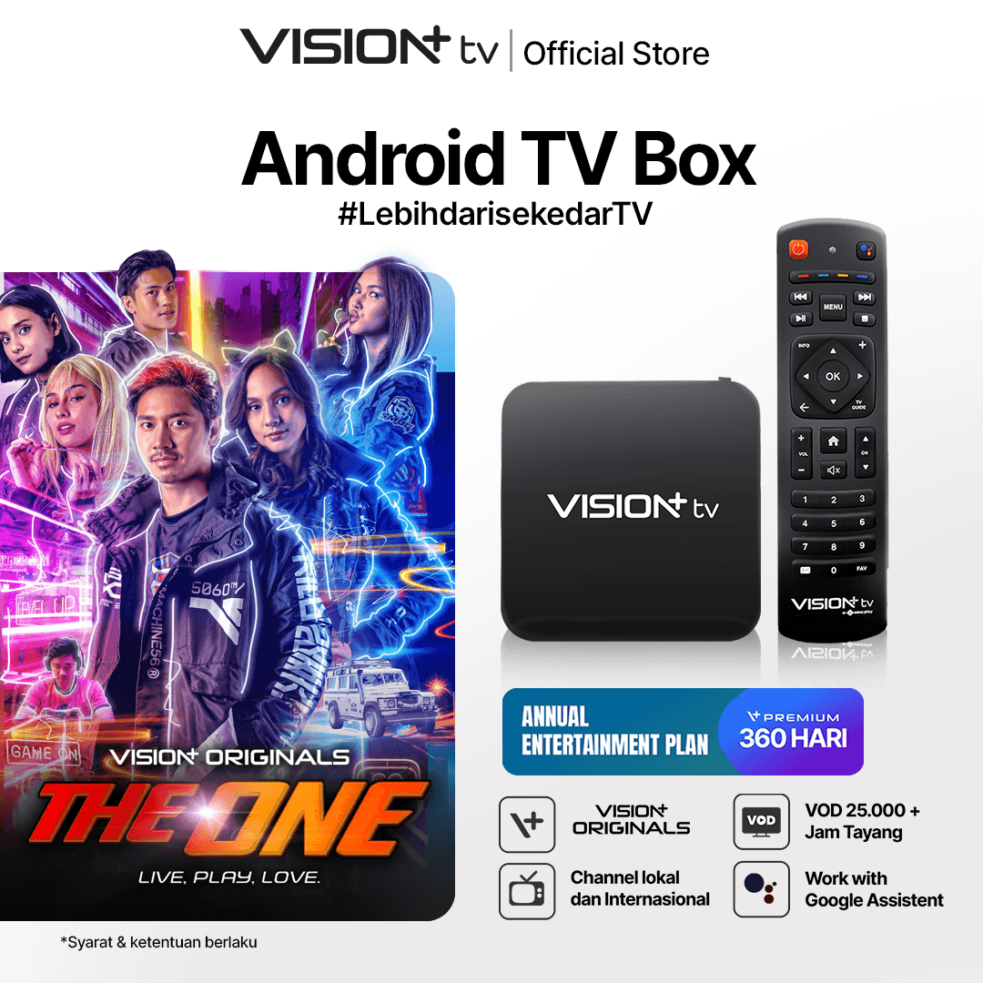 Jual Android Tv Box Vision+ TV di Seller VisionPlusTV Official - Kedoya ...