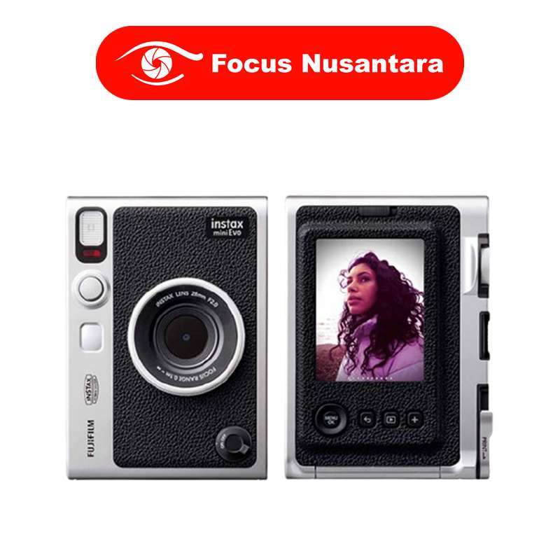 Jual Focus Nusantara - Fujifilm Instax Mini Evo Black / Brown - Instan ...